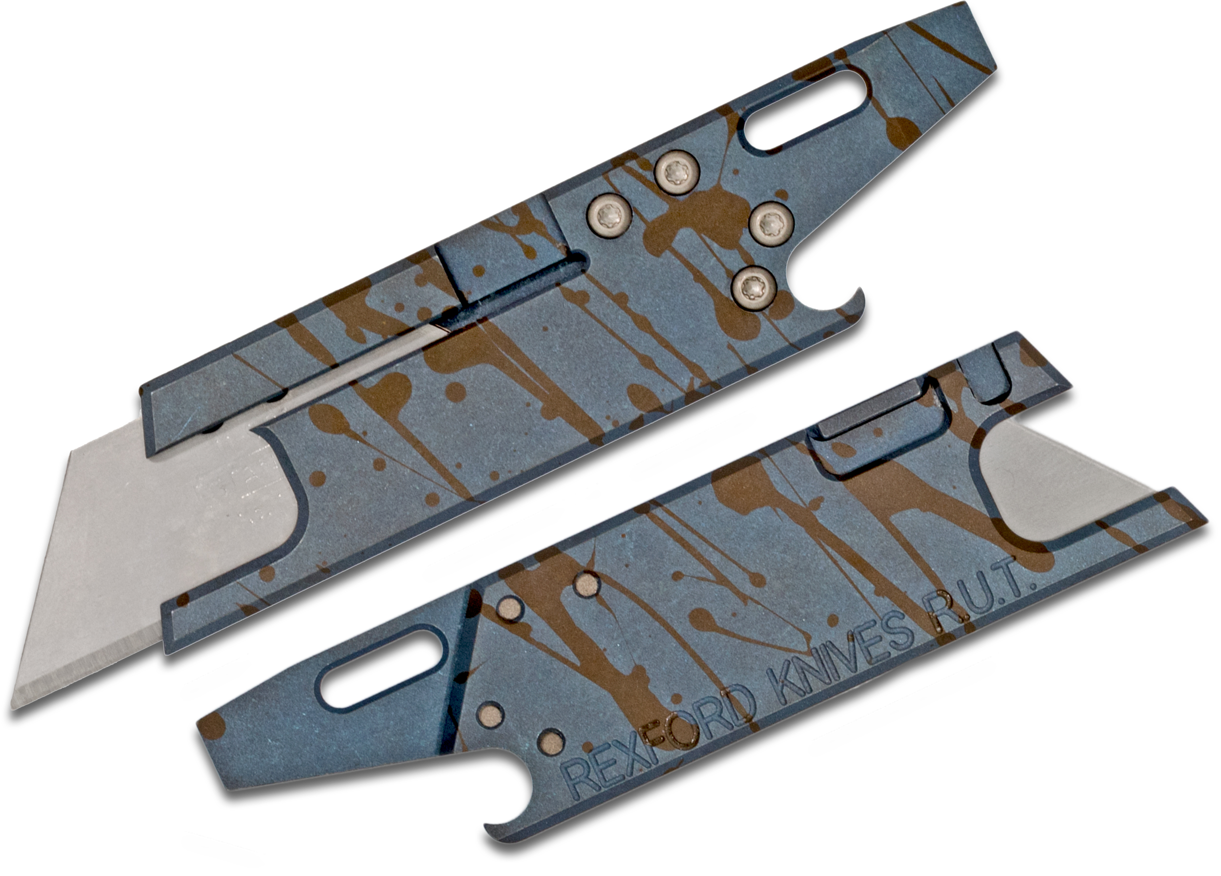 Todd Rexford Knives RUT Rexford Utility Tool V2 Razor Blade Multi-Tool ...