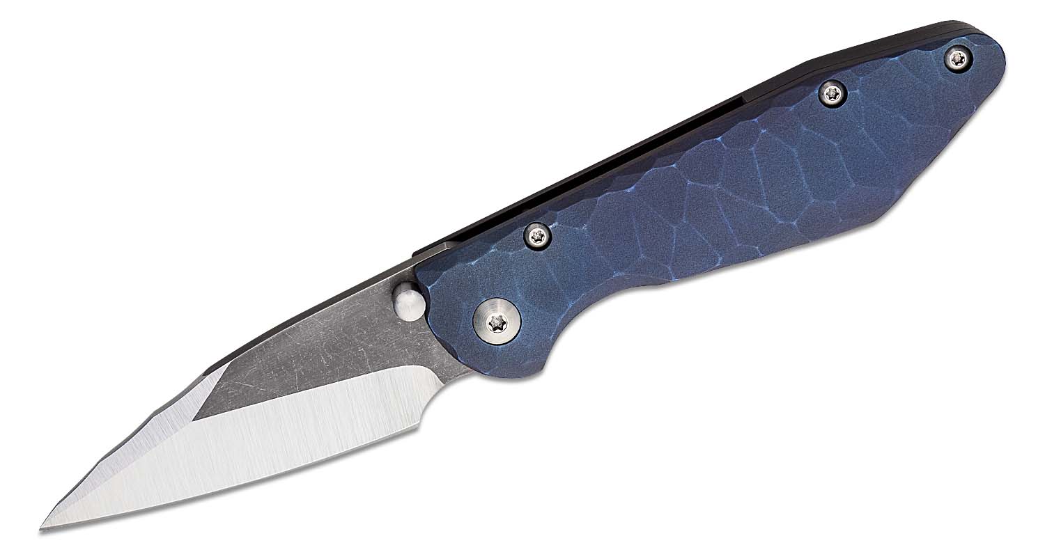 Rip Knives Custom Fury Folding Knife 3.75" S30V Two-Tone Dragon Spine ...