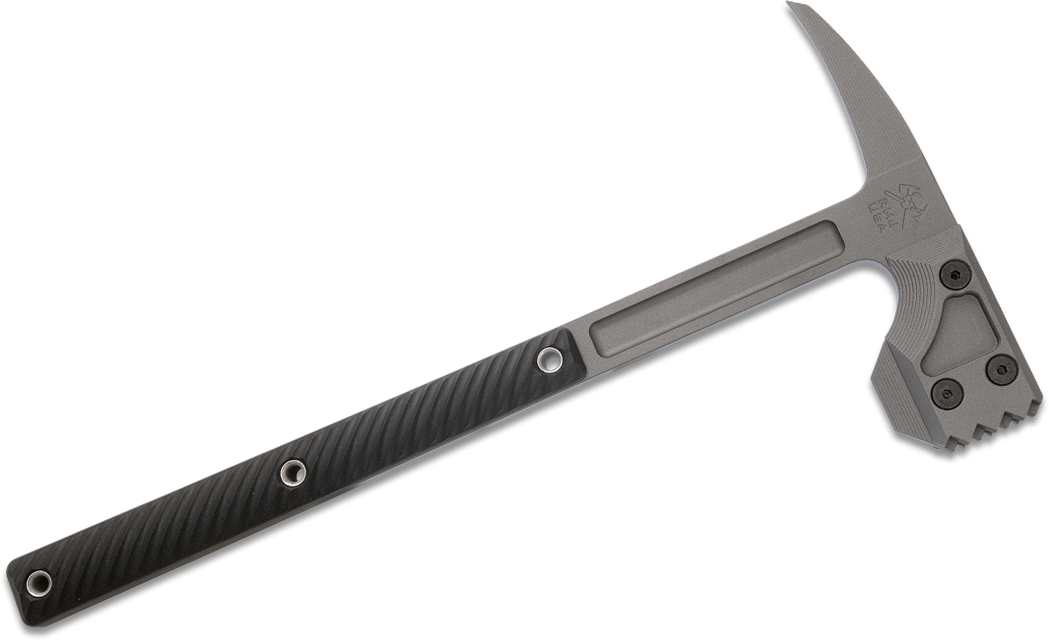 RMJ Tactical Snuggles Warhammer with Spike 18" Overall, Black G10 ...