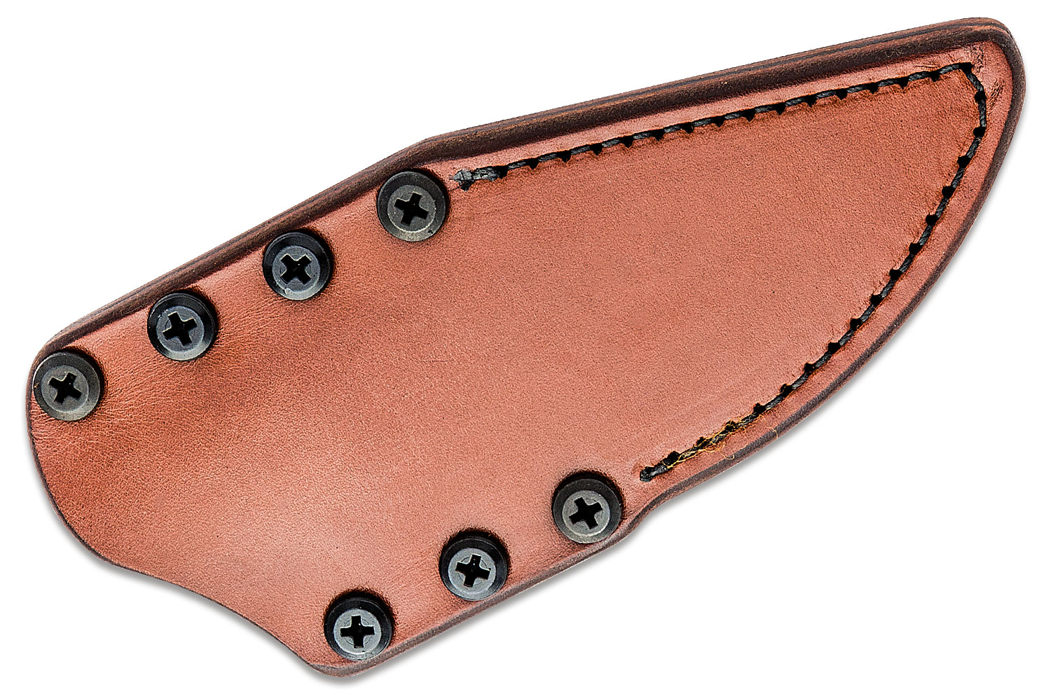 RMJ Tactical Brown Leather Sheath for the UCAP, Sheath Only - KnifeCenter