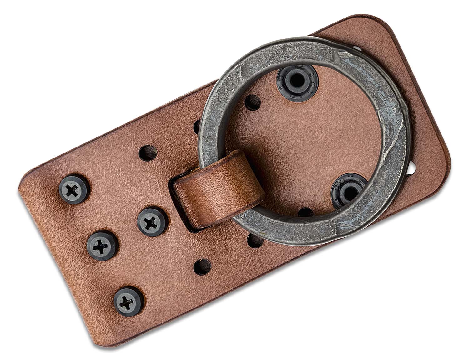 RMJ Tactical Brown Leather Wilderness Baldric for Hatchet/Hawk Carry ...