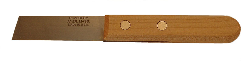 R. Murphy Mill Knife 3 1/4" Blade, Natural Wood Handle - KnifeCenter ...