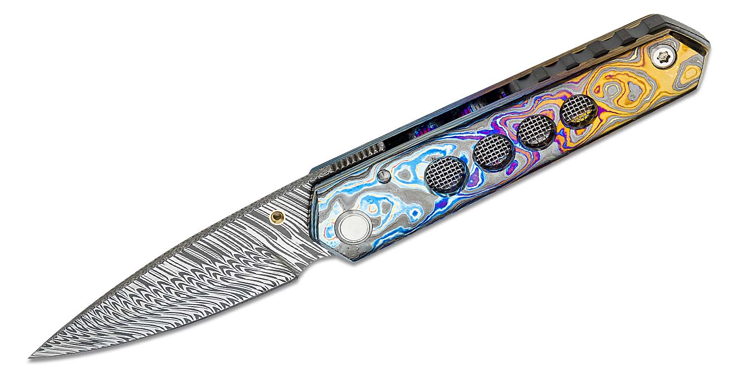 Sergey Rogovets Custom Nano iCePick Front Flipper Knife 3.125" Fafnir ...