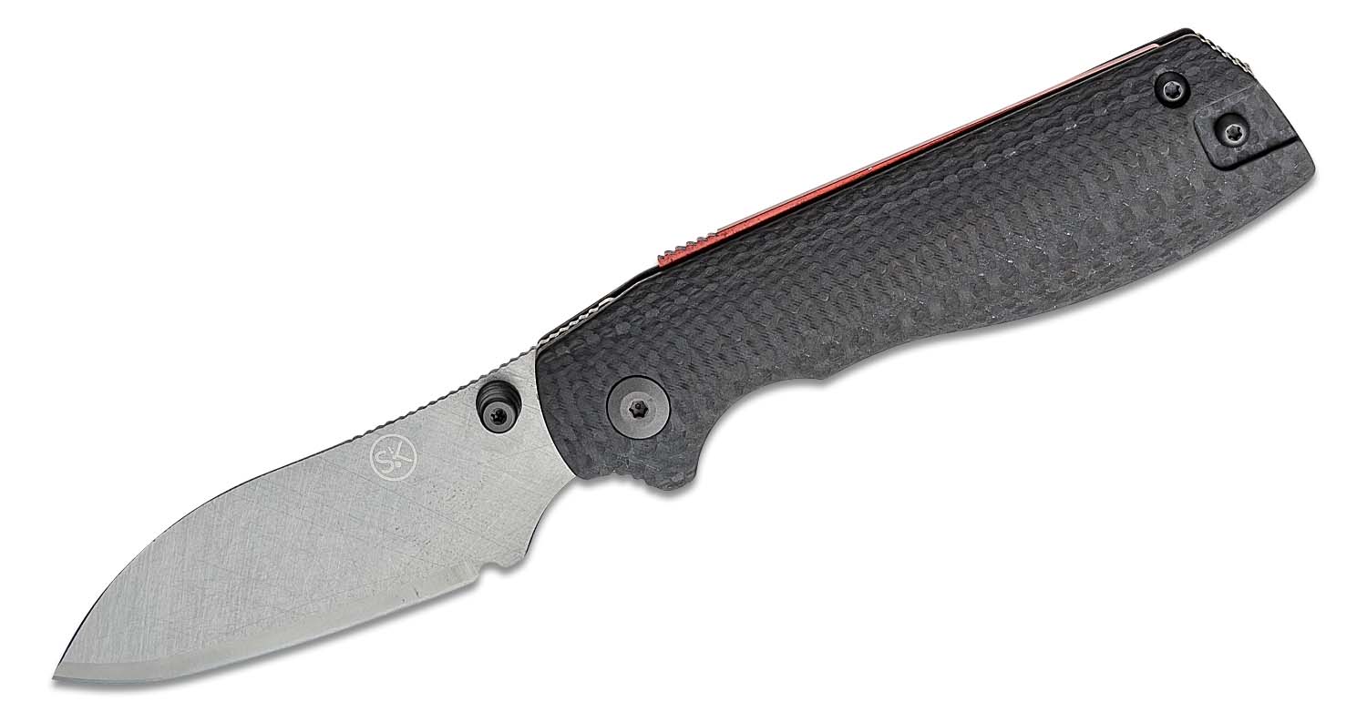 Sandrin Knives Torino Recoil Lock Folding Knife 2.95" Polyhedral ...