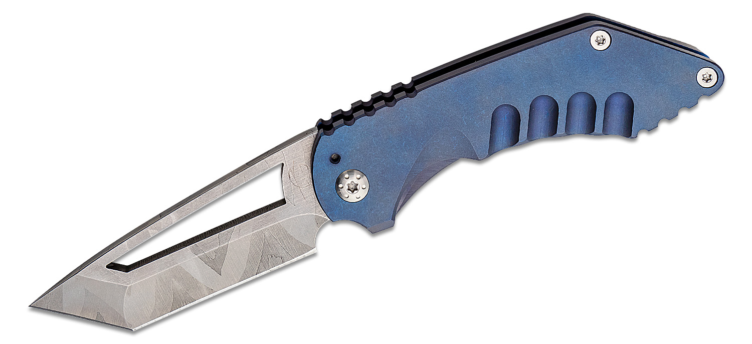 Scorpion 6 Knives Custom Seeker Folding Knife 3.5" Nitro-V Soul ...