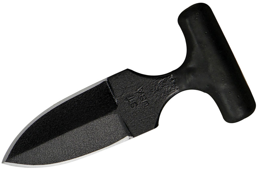 Shadow Tech 2-1/2" Push Dagger, Plain Black Blade with Kydex Sheath ...