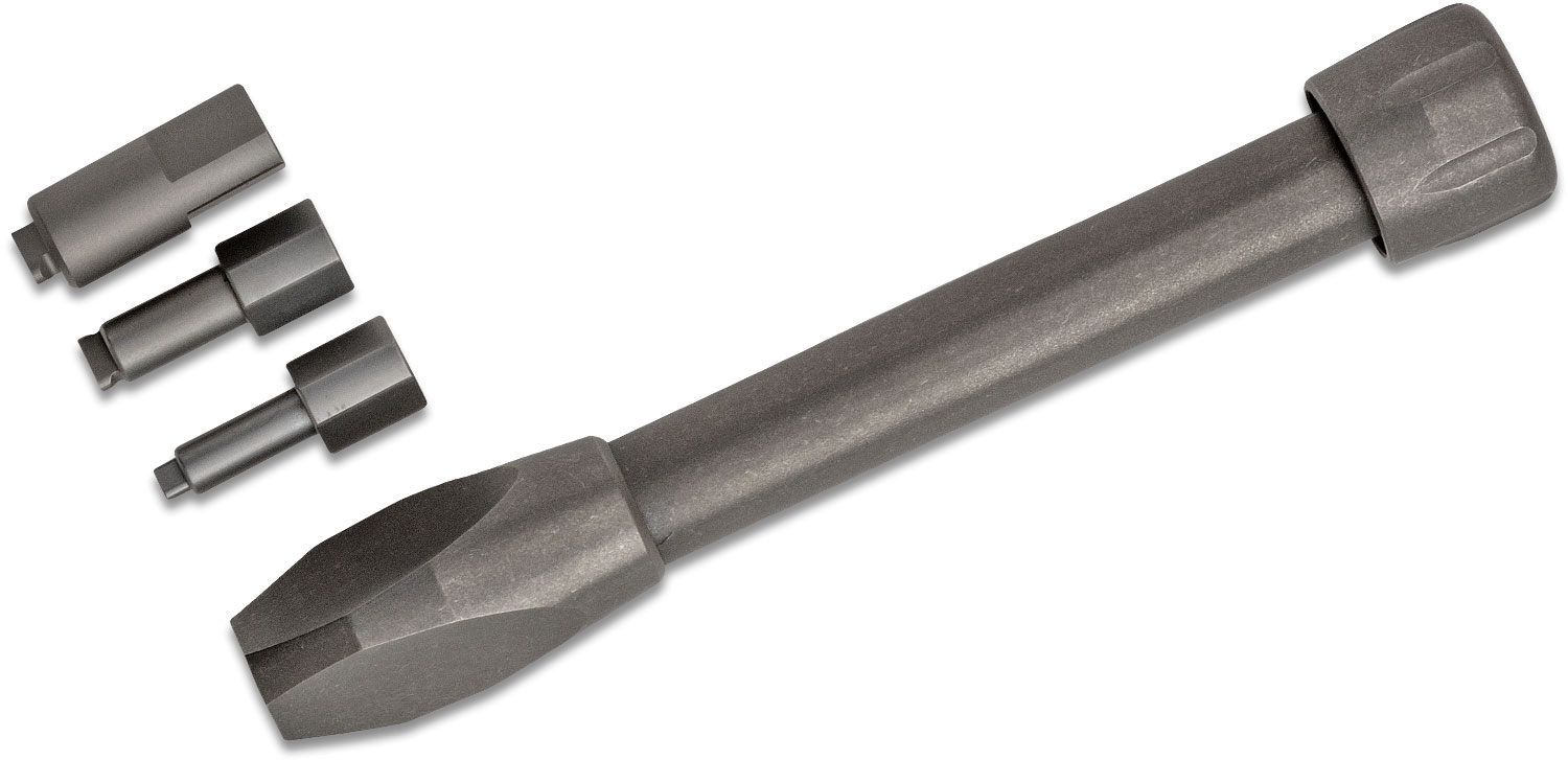 Shirogorov Stonewashed Titanium Bit Driver Tool - KnifeCenter ...