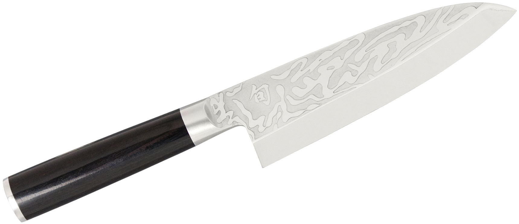 Shun VG0002 Classic Pro Japanese Style Deba 6-1/2" Etched Blade ...