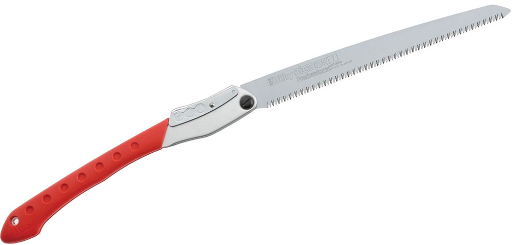 Silky Saws Bigboy Folding Saw, 14.2" Large Teeth Straight Blade, Red ...