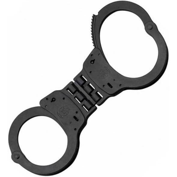 Smith & Wesson Hinged Handcuffs, Blued Finish - KnifeCenter - 350095