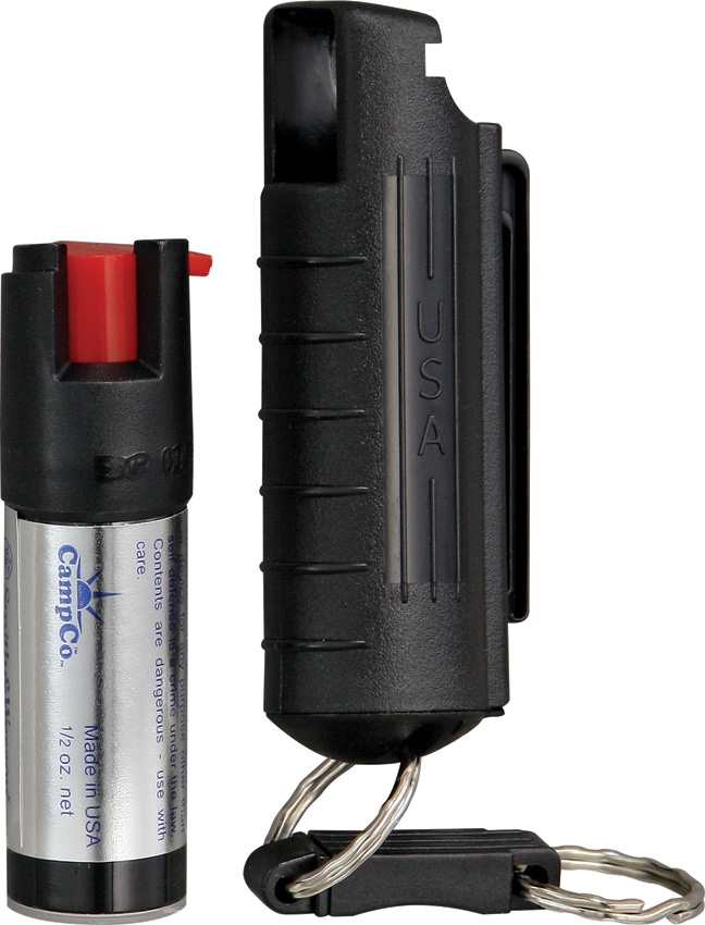 Smith & Wesson Mini Pepper Spray, Black (0.5 oz.) - KnifeCenter - SWP1403