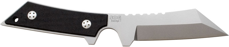 SOG Swedge I Combat Knife 3.7" Fixed Besh Wedge Blade, G10 Handles ...