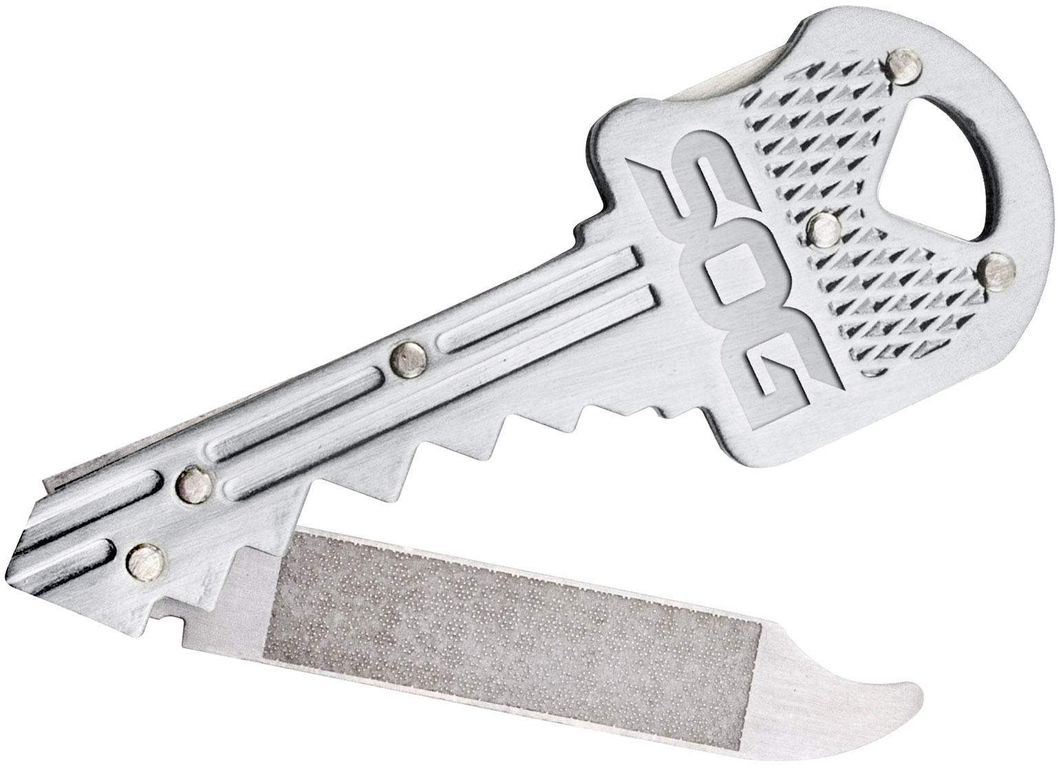 SOG KEY302 Folding Key File, Satin - KnifeCenter - KEY202 - Discontinued