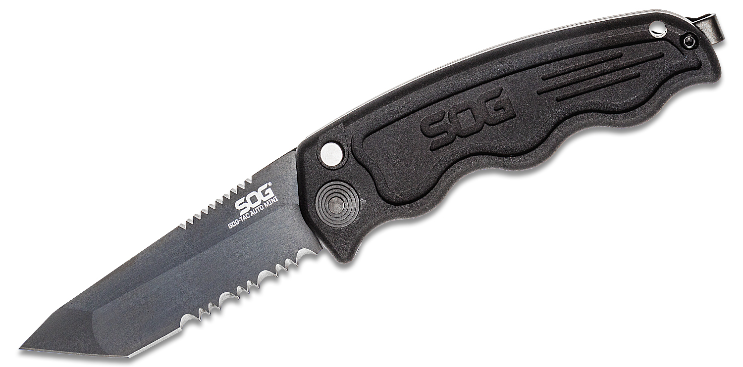 Reviews and Ratings for SOG SOG-TAC Mini Folder AUTO 3" Black TiNi ...