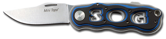 Reviews and Ratings for SOG Mini Topo Contour 2" Plain Edge Satin Blade ...