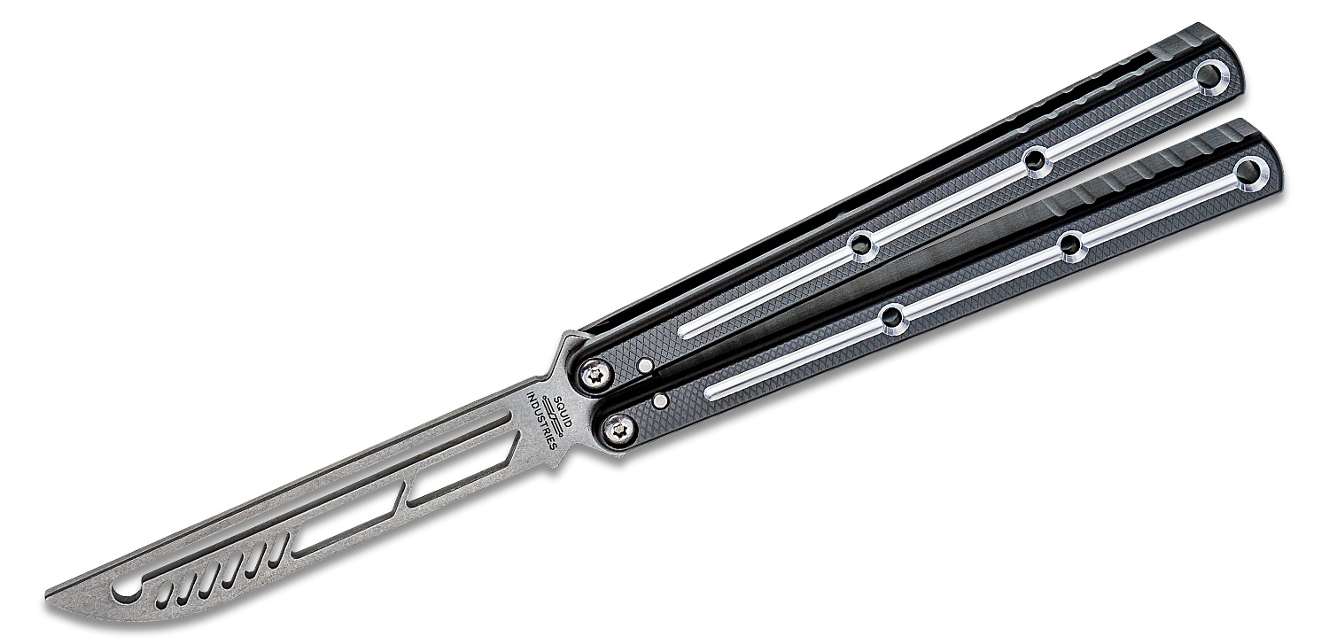 Squid Industries Krake Raken Balisong Butterfly Trainer V2 4.9 ...
