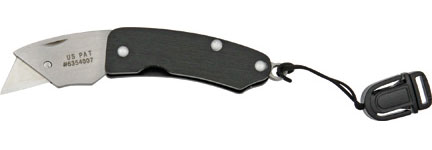 Superknife (Black) Mini Utility Folding Razor Keychain Knife with 3 ...