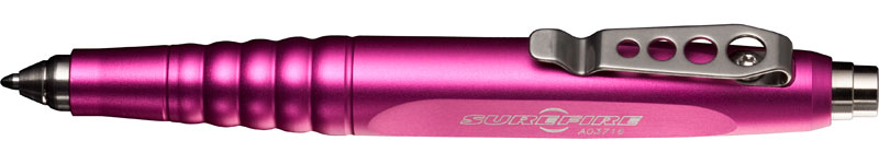 SureFire Pen II Retractable Ink Tip, Pink Body - KnifeCenter - EWP-02 ...