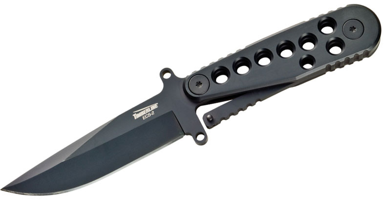 Timberline Tactical ECS-2 Fixed 3.8" Drop Point Blade, Mil-Spec Molle ...