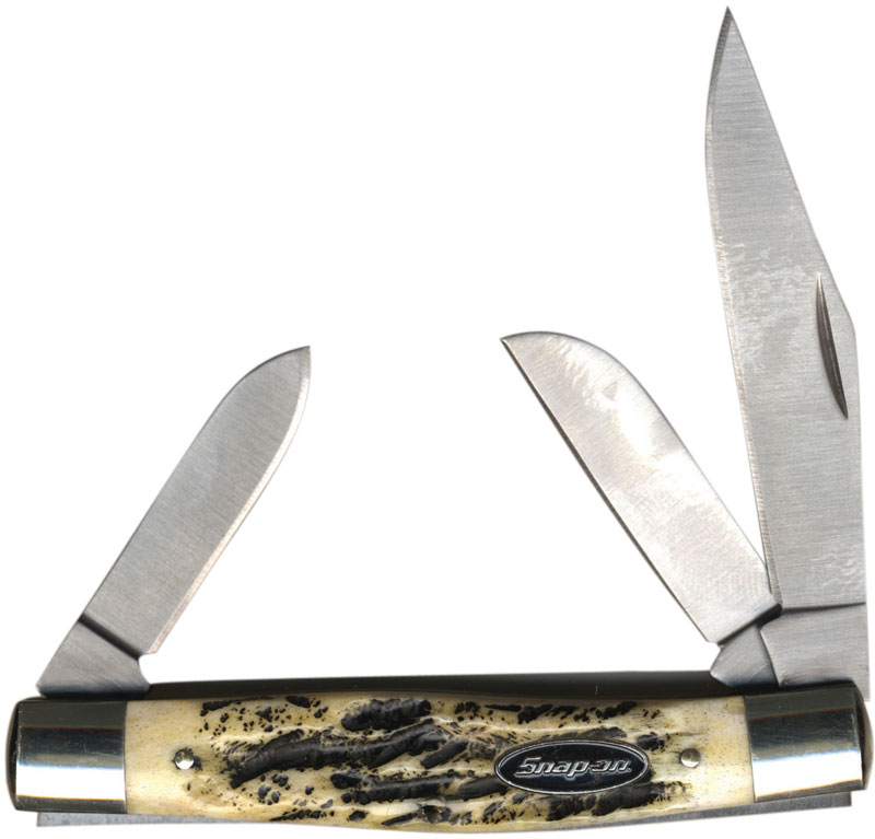 Timberline Snap-on Large Stockman 3-Blade Pocket Knife, 3.875" Closed ...
