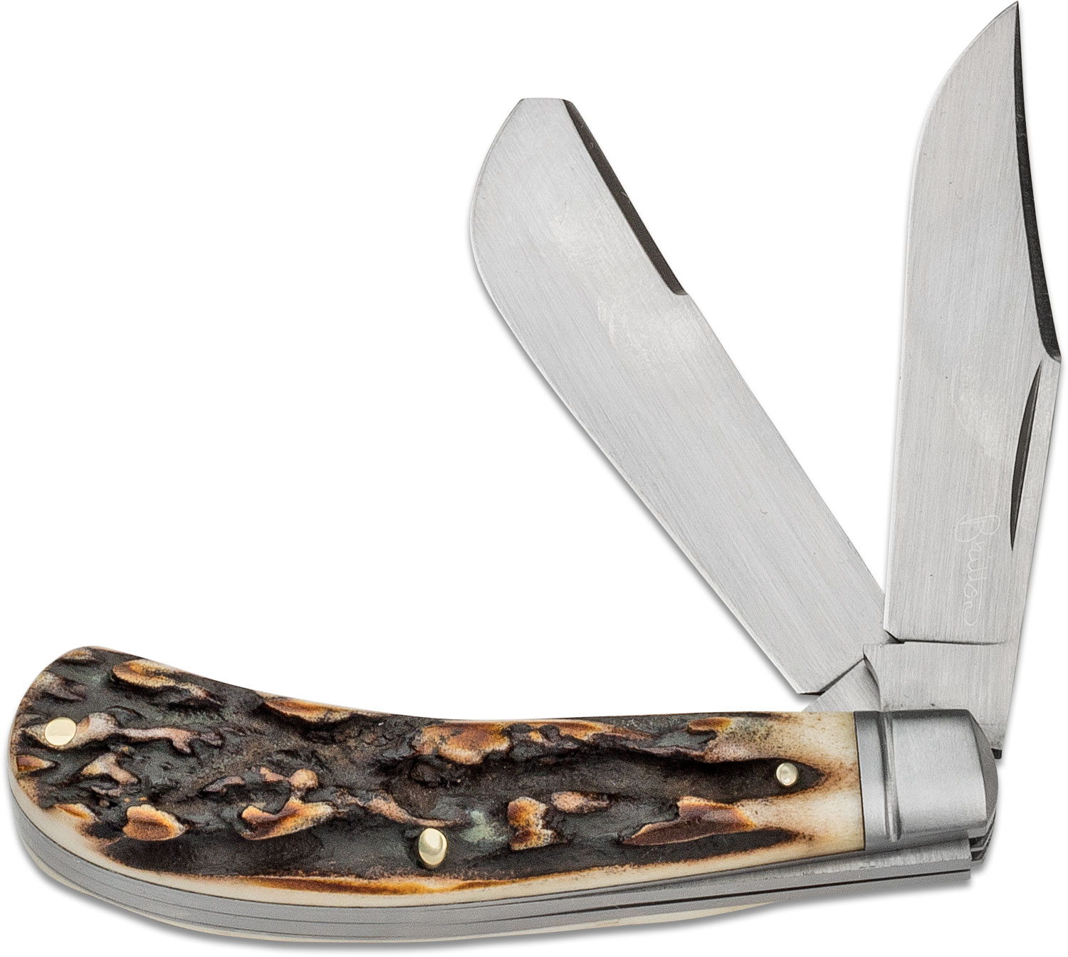 Reviews and Ratings for Tim Britton Knives Custom 2-Blade Big Horn ...