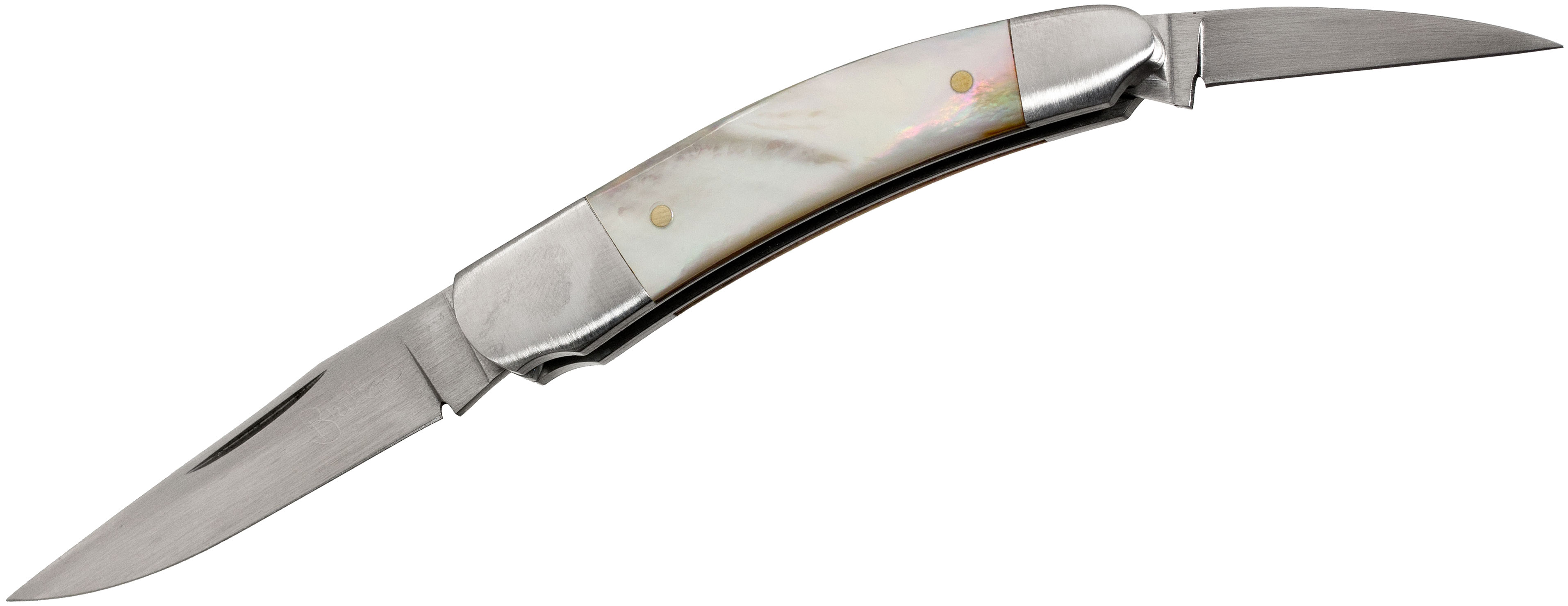 Tim Britton Knives Custom 2-Blade Mini Avatar Traditional Folder ...