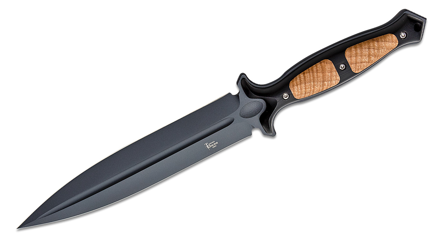 Todd Begg Custom Medium Dagger Dagger Fixed Blade Knife 8" CPM-154 ...