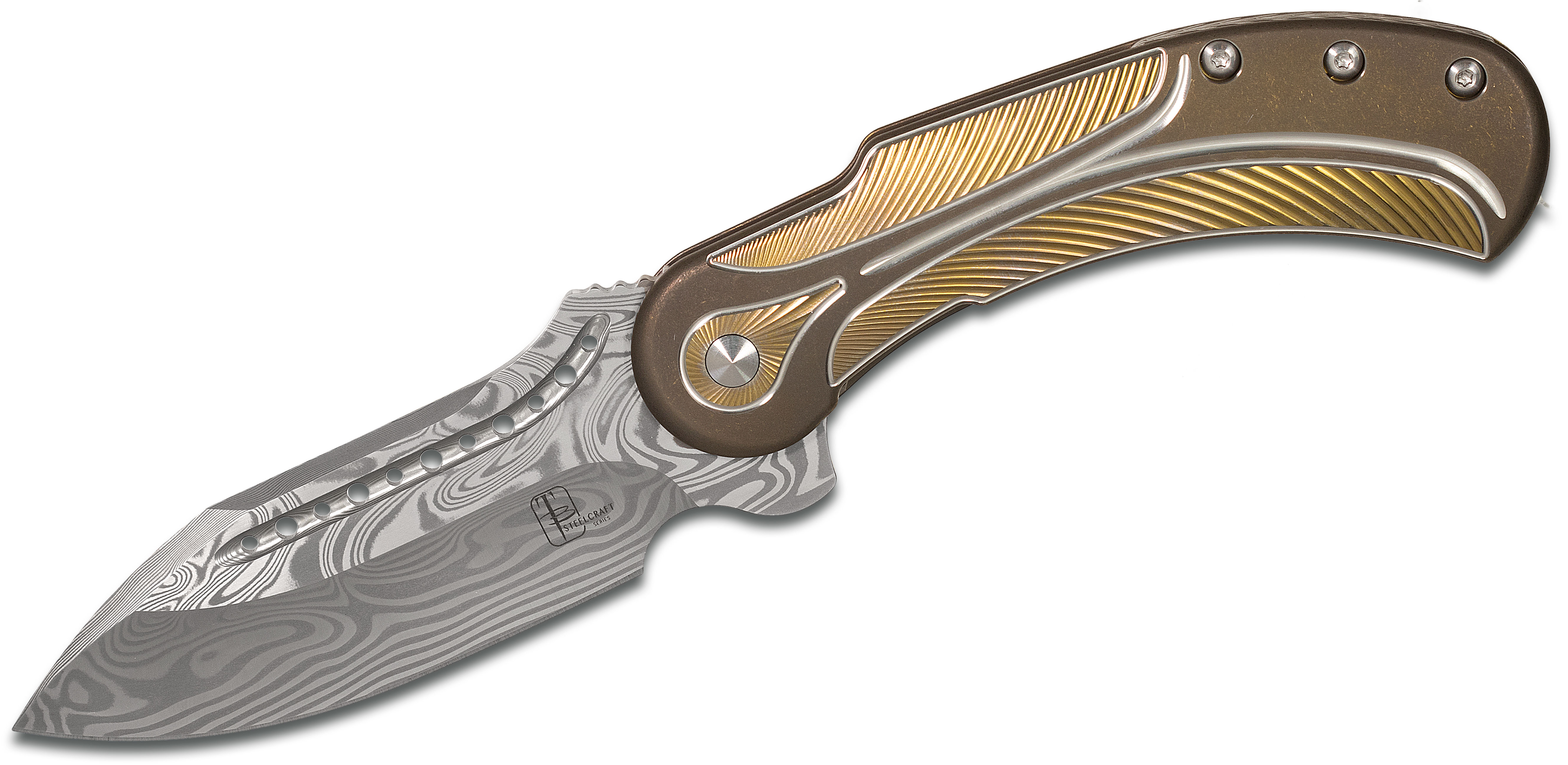 Todd Begg Steelcraft Series Field Marshall Flipper 3.95" Draupner ...