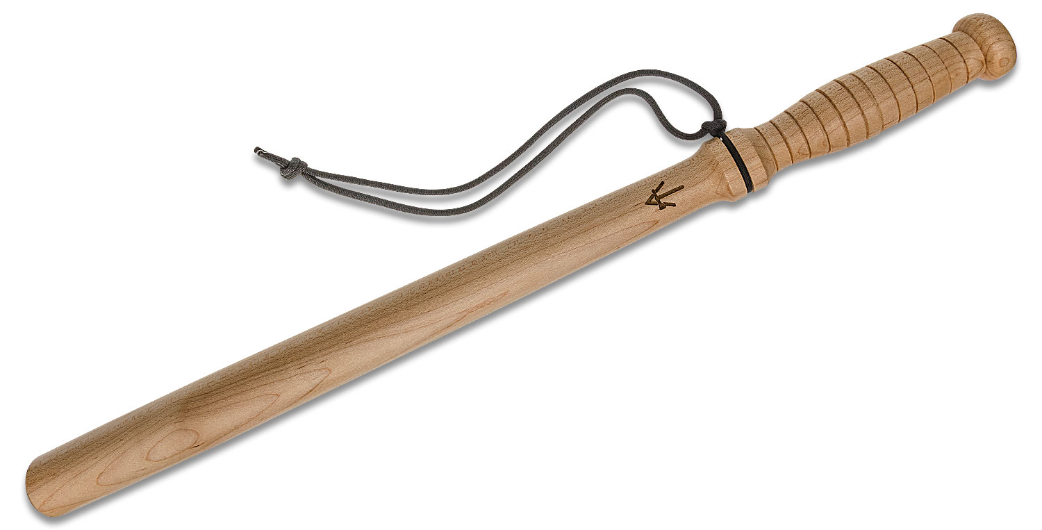 American Tomahawk Company Model MP Baton, Clear Hard Maple, 22" Overall ...