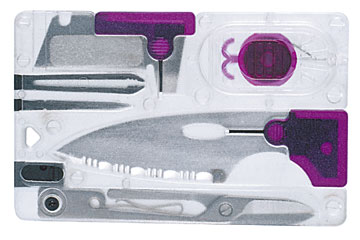 Tool Logic Deluxe Credit Card Size Tool LITE II Ice Purple ...