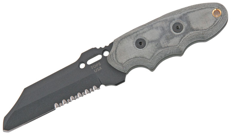 TOPS Knives Interceptor Police Utility 3-1/2" 1095 Modified Wharncliffe ...