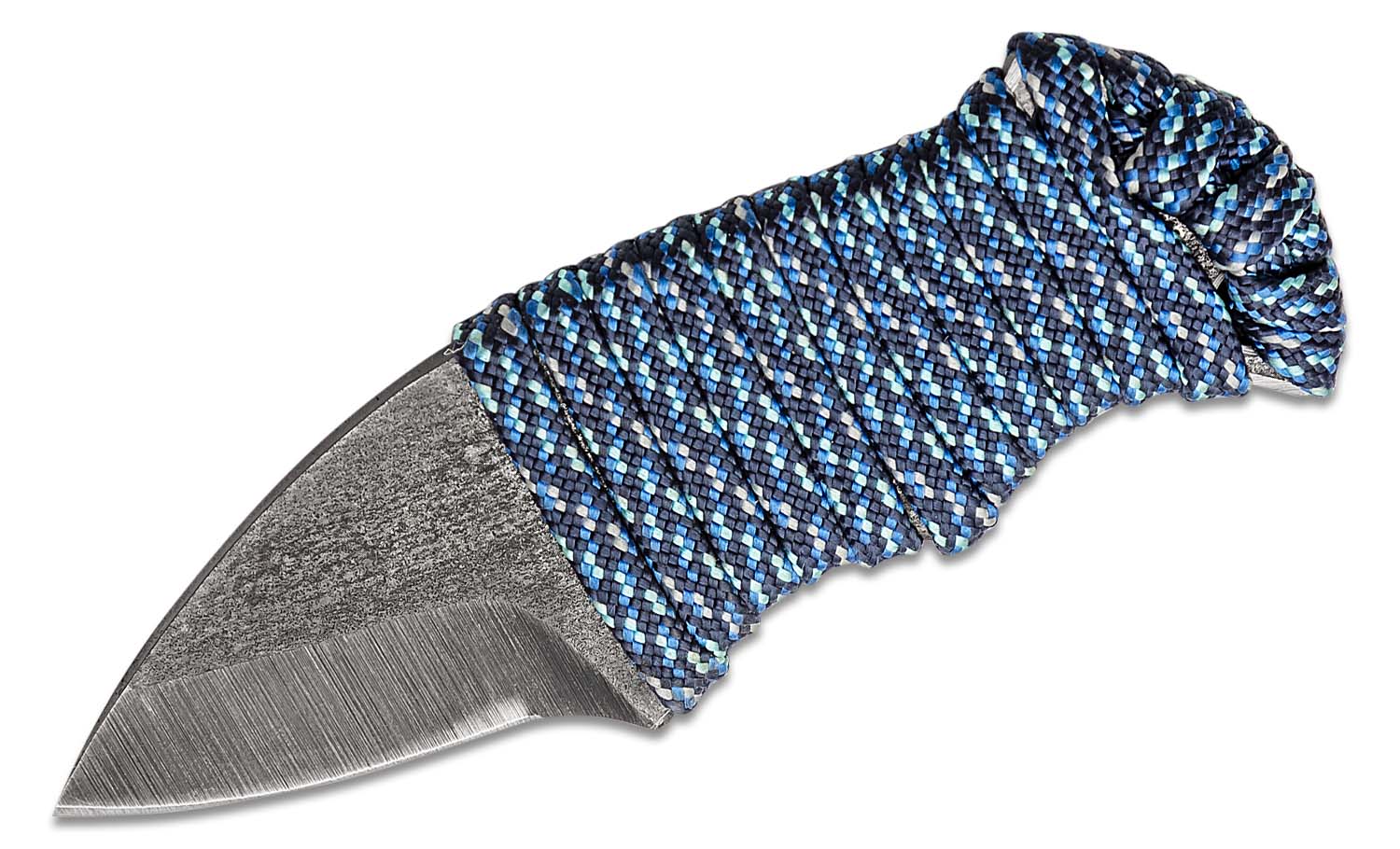 Tracker Dan Custom Snuggler Fixed Blade Knife 1.5" CPM-154 Black Spear ...