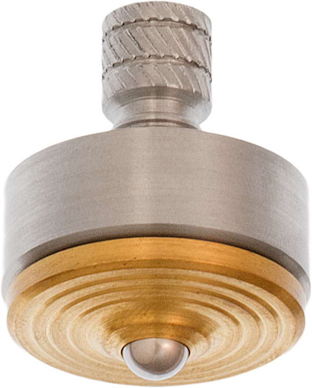 TW Bladeworks Custom Brass and Stainless Steel Spinning Top ...