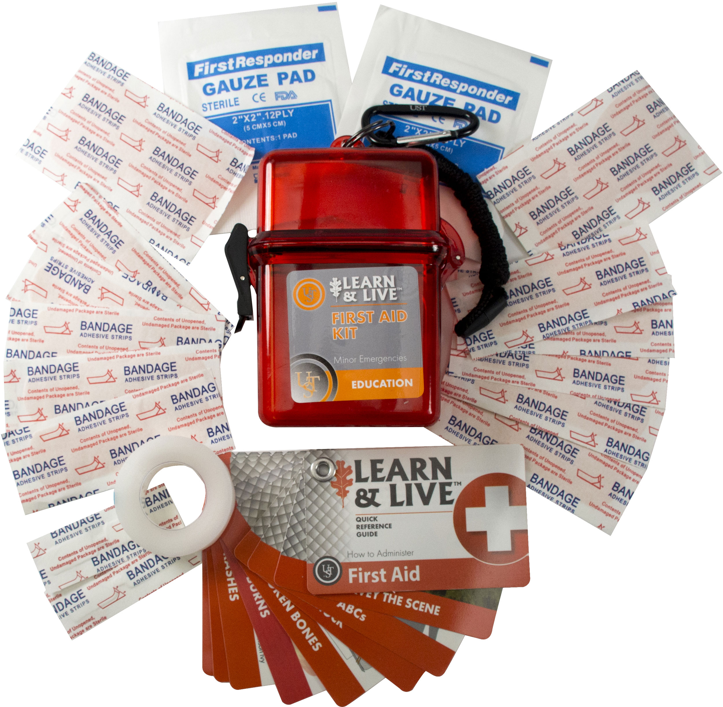 UST Ultimate Survival Learn & Live First Aid Kit - KnifeCenter - 20 ...