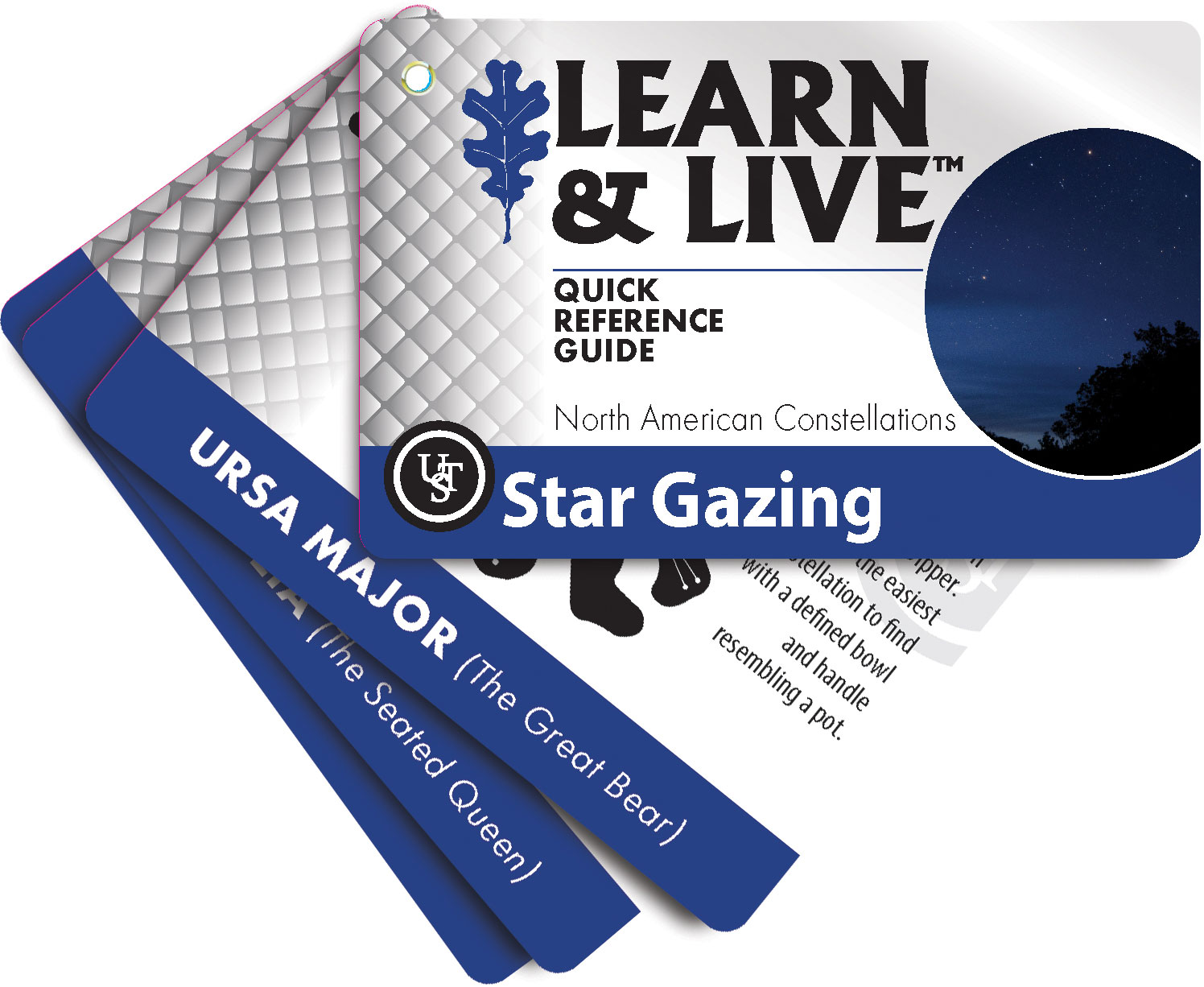 UST Ultimate Survival Learn & Live Star Gazing Cards - KnifeCenter - 20 ...