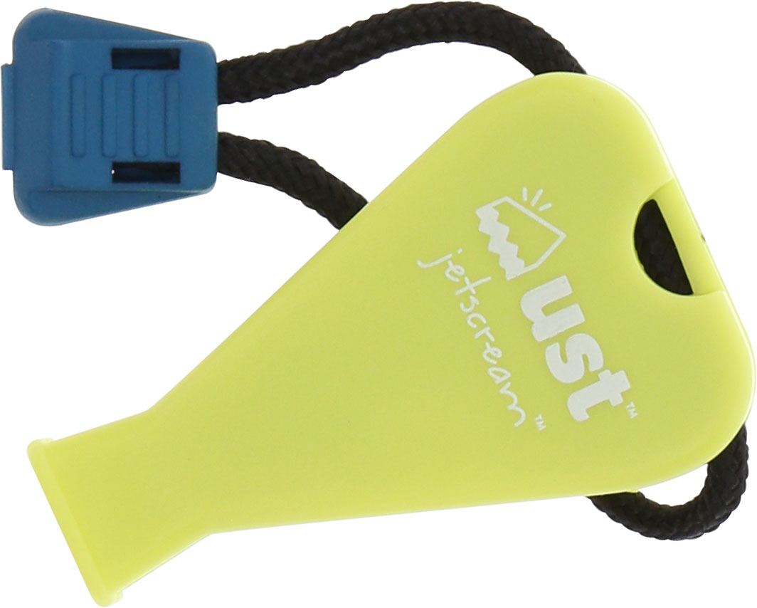 UST Ultimate Survival JetScream Safety Whistle, Yellow - KnifeCenter ...