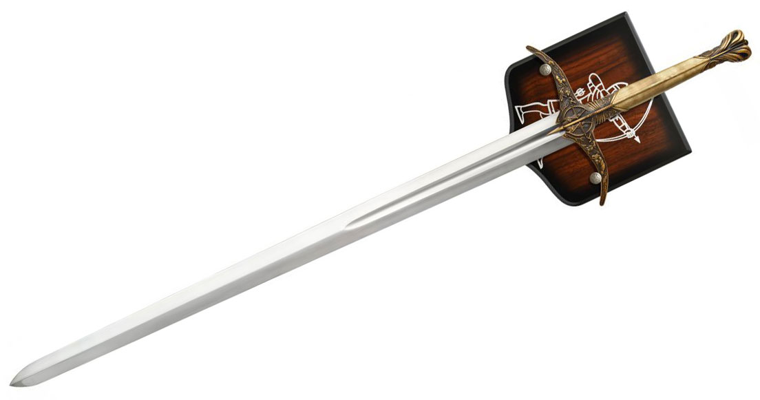 Valyrian Steel Game of Thrones Heartsbane Sword w/ Wooden Display ...
