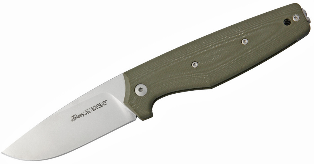 Viper Knives Dan 1 Slipjoint Front Flipper 2.875" N690Co Satin Drop ...