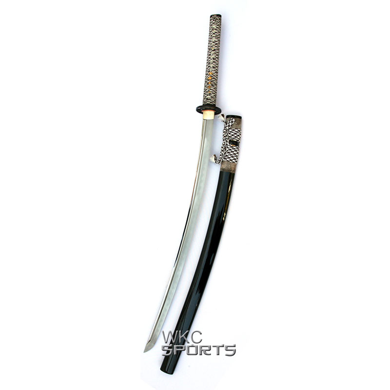 WKC Swords Wakizashi Marugata with Bohi 28" Blade - KnifeCenter ...