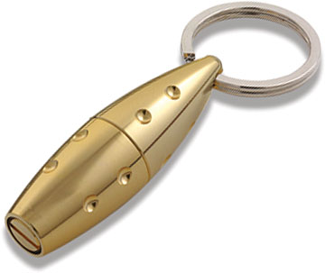 XIKAR Xi 007 Twist Punch Keychain Cigar Cutter - Gold - KnifeCenter ...