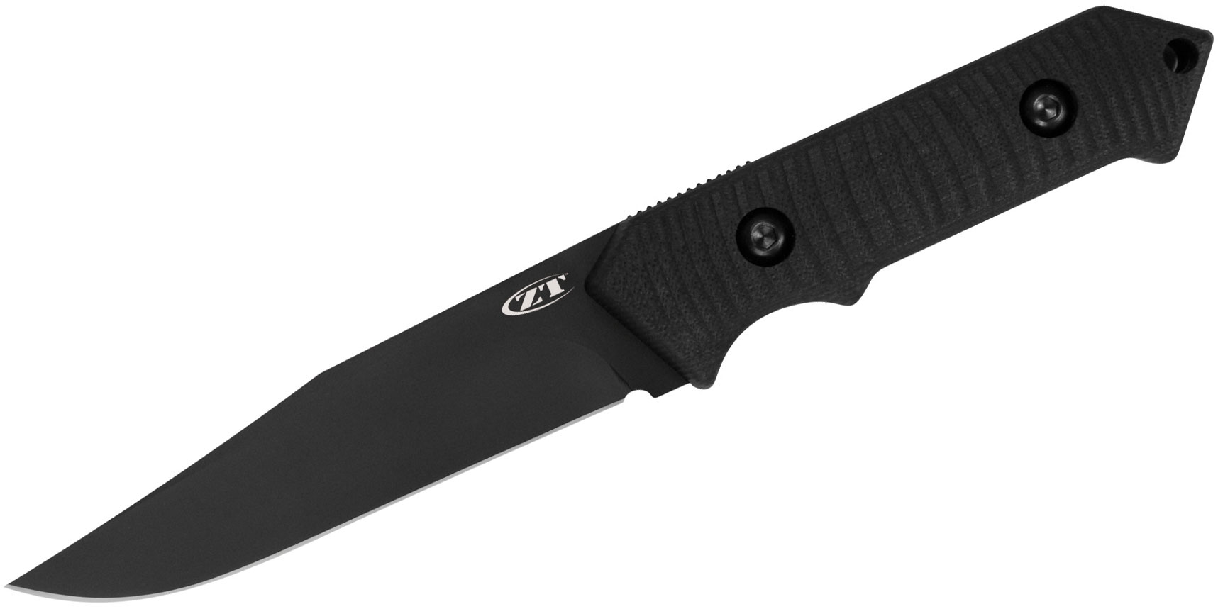 Zero Tolerance Model 0160 Fixed 4-3/4" Black Blade, G10 Handles ...