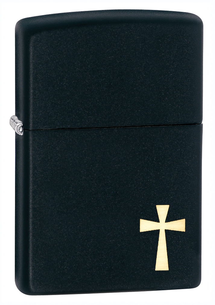Reviews and Ratings for Zippo Cross, Black Matte Classic - KnifeCenter ...