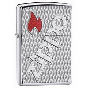Zippo Bolted High Polish Chrome Classic - KnifeCenter - ZIP20991 ...