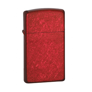 Zippo® Slim Candy Apple Red - KnifeCenter - ZIP24319 - Discontinued
